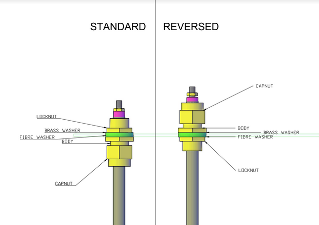 2000w 2kW Heating Element - Heating Elements UK